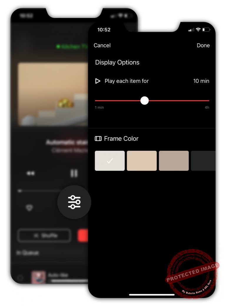 Playback Settings - WindowSight