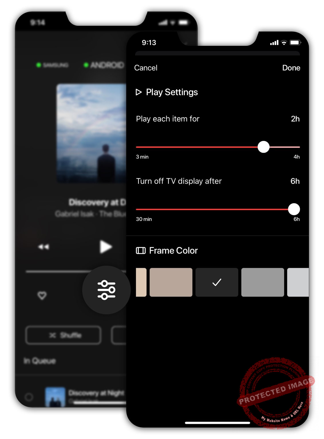 Playback Settings | WindowSight